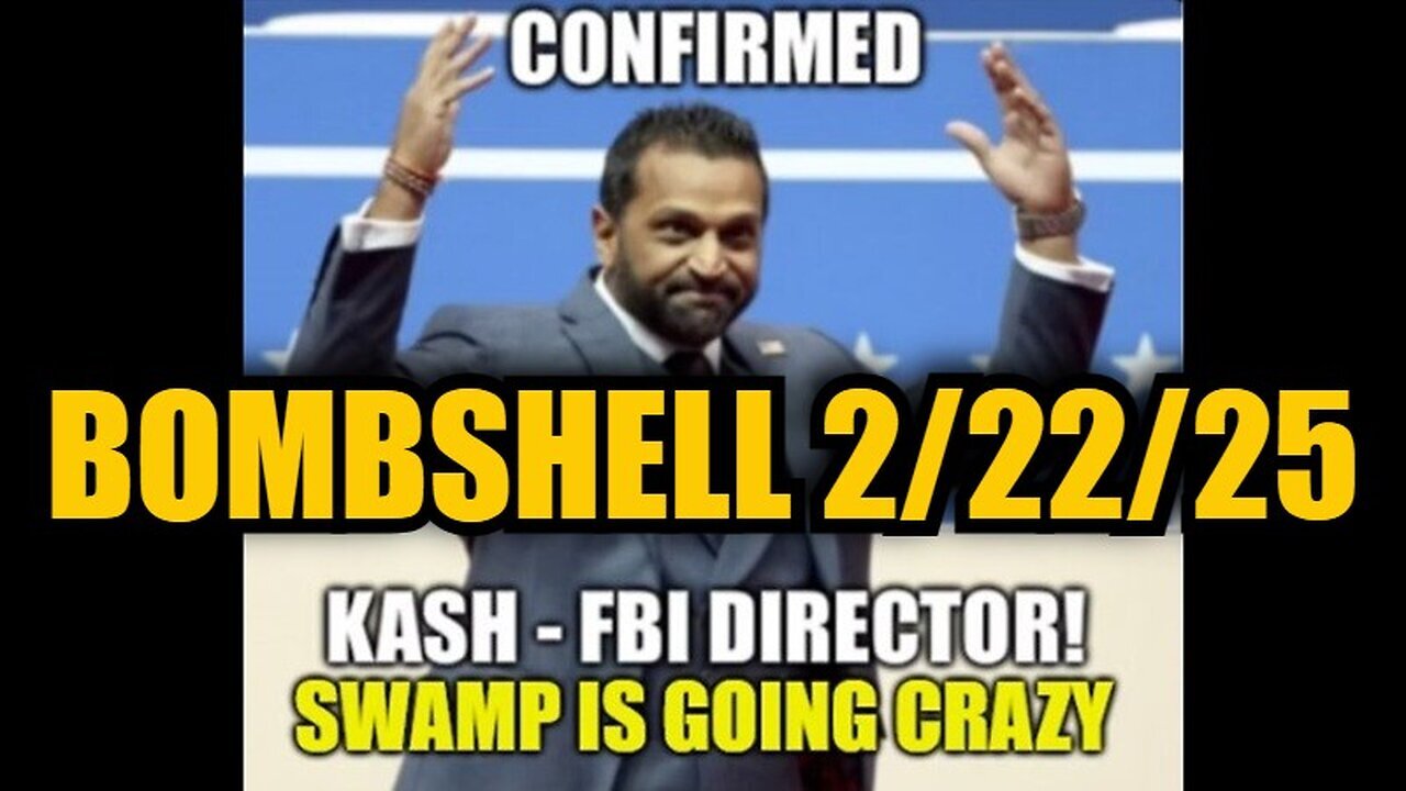 BOMBSHELL: Kash Confirmed = Swamp Crazy! DOGE Security Deputized! Bondi ...