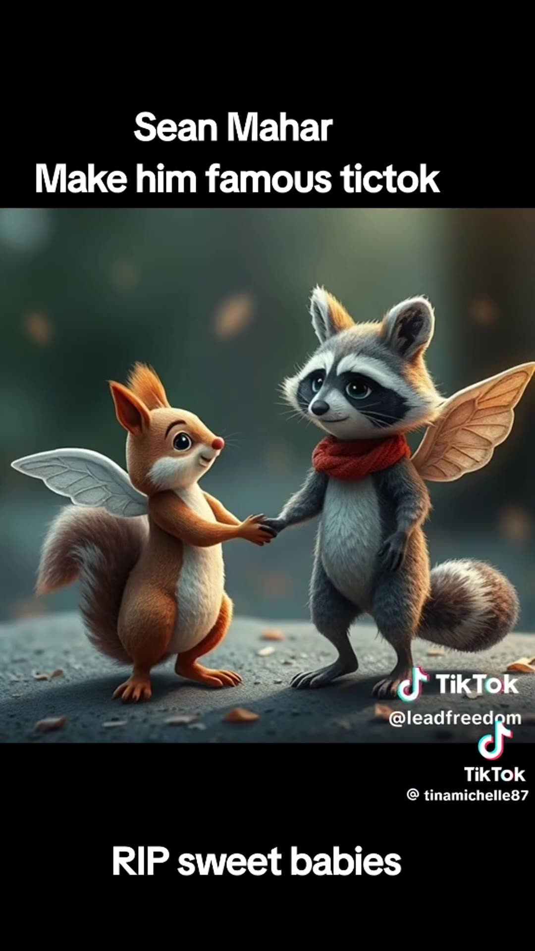 Sean Mahar make him famous - RIP Peanut & Fred