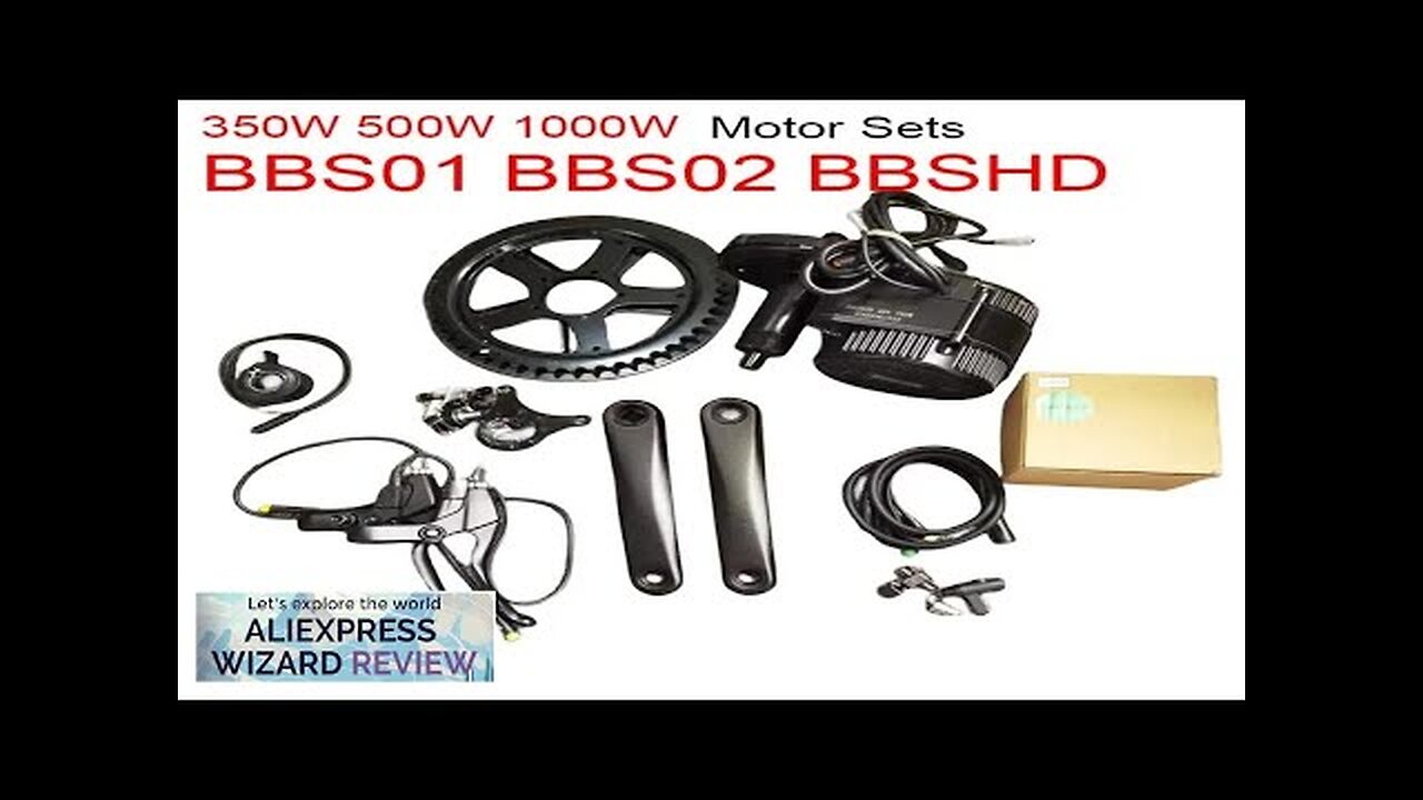 Bafang BBS02 48V 750W Mid Drive Motor Electric Bike Conversion Kit ...
