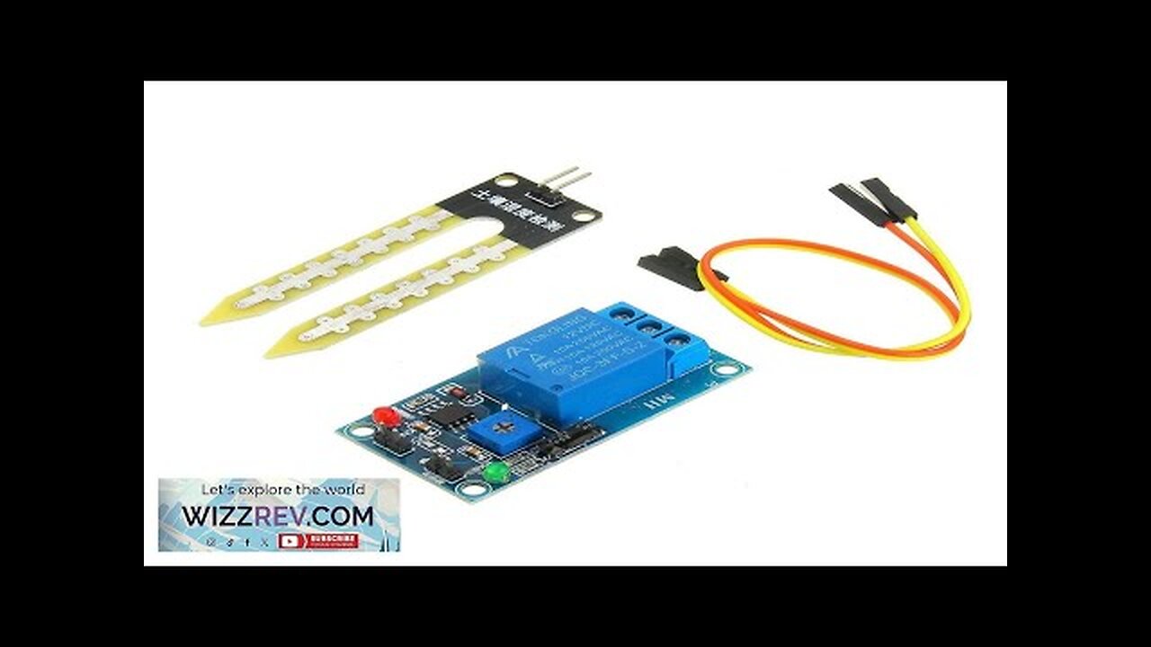 5pcs DC 12V Relay Controller Soil Moisture Humidity Sensor Module ...