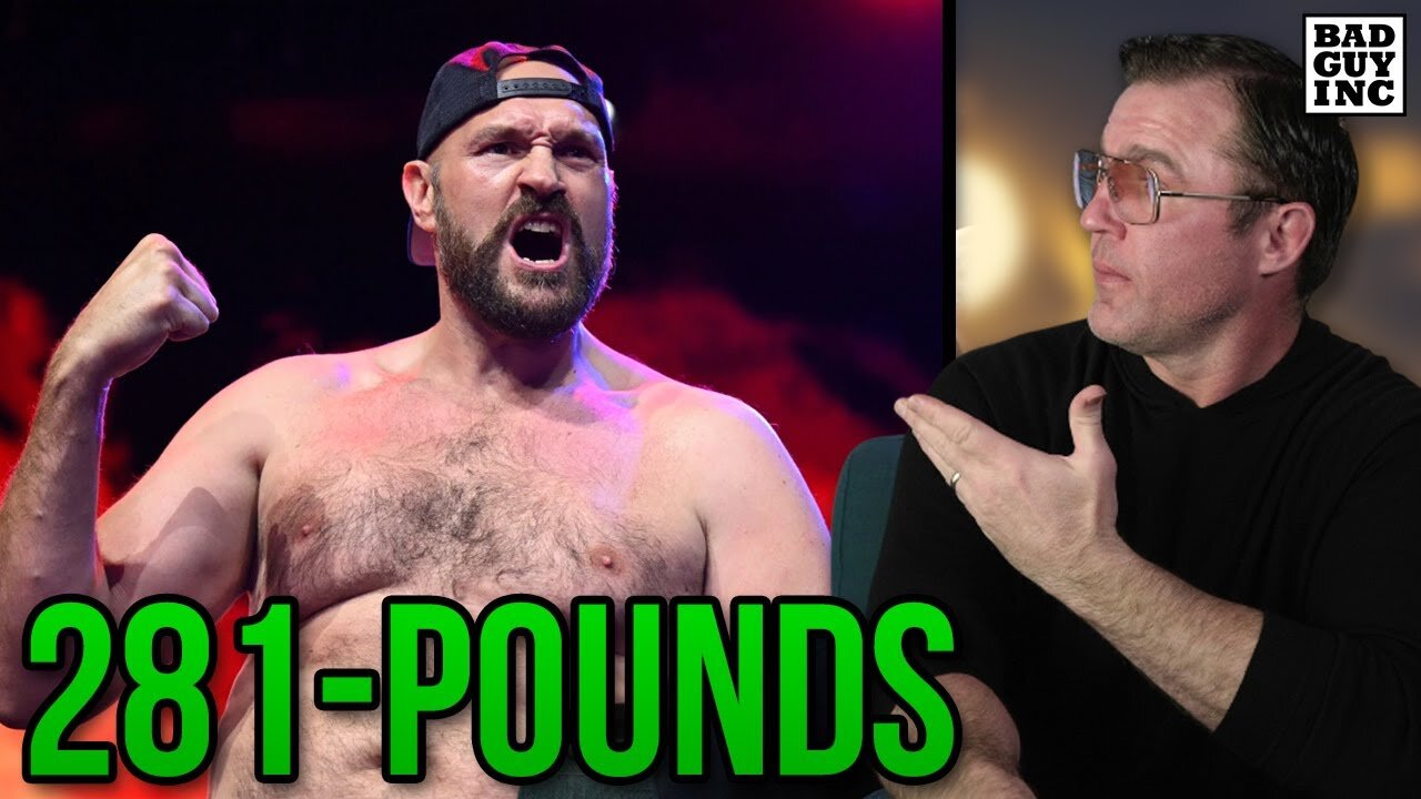 Tyson Fury Showed Up 20-pounds Overweight…