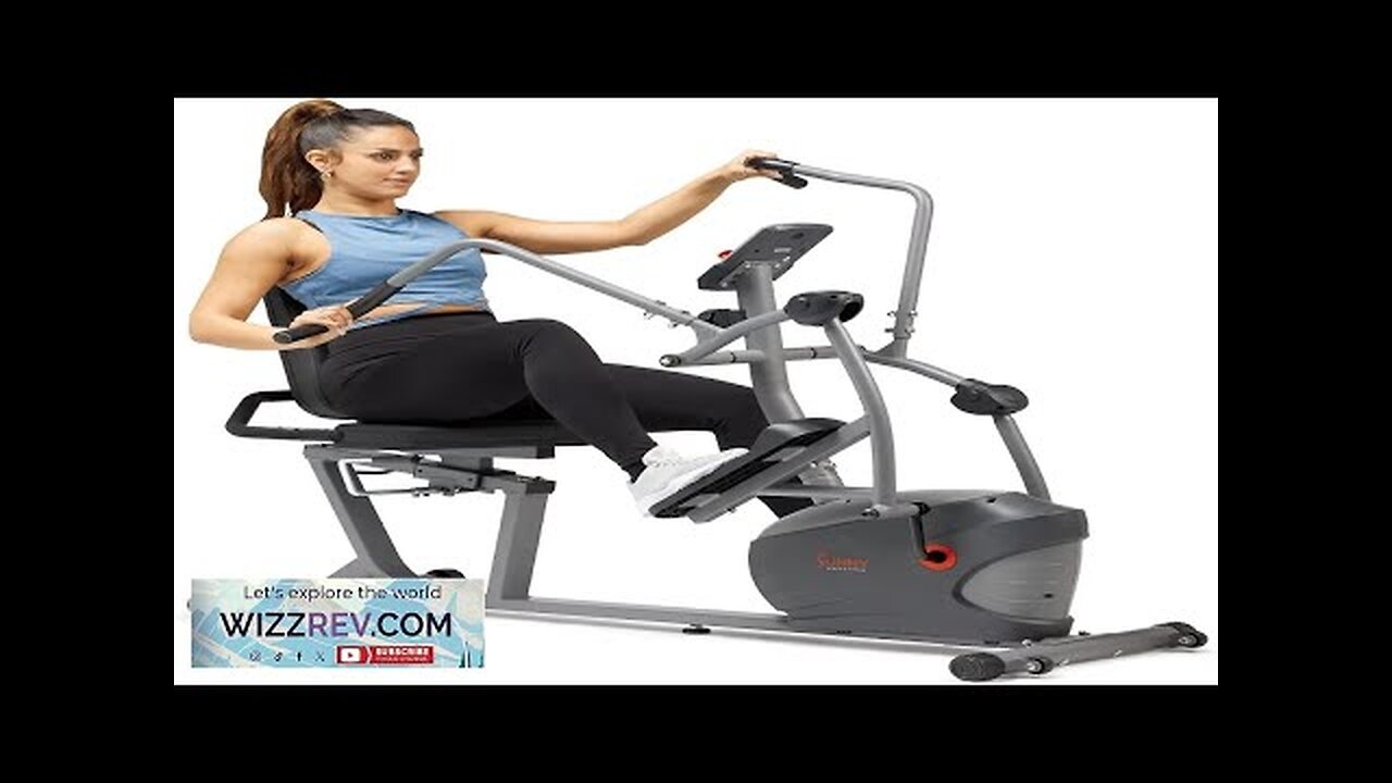 Fitness Compact Performance Recumbent Bike w/Dual Motion Arm/Leg ...
