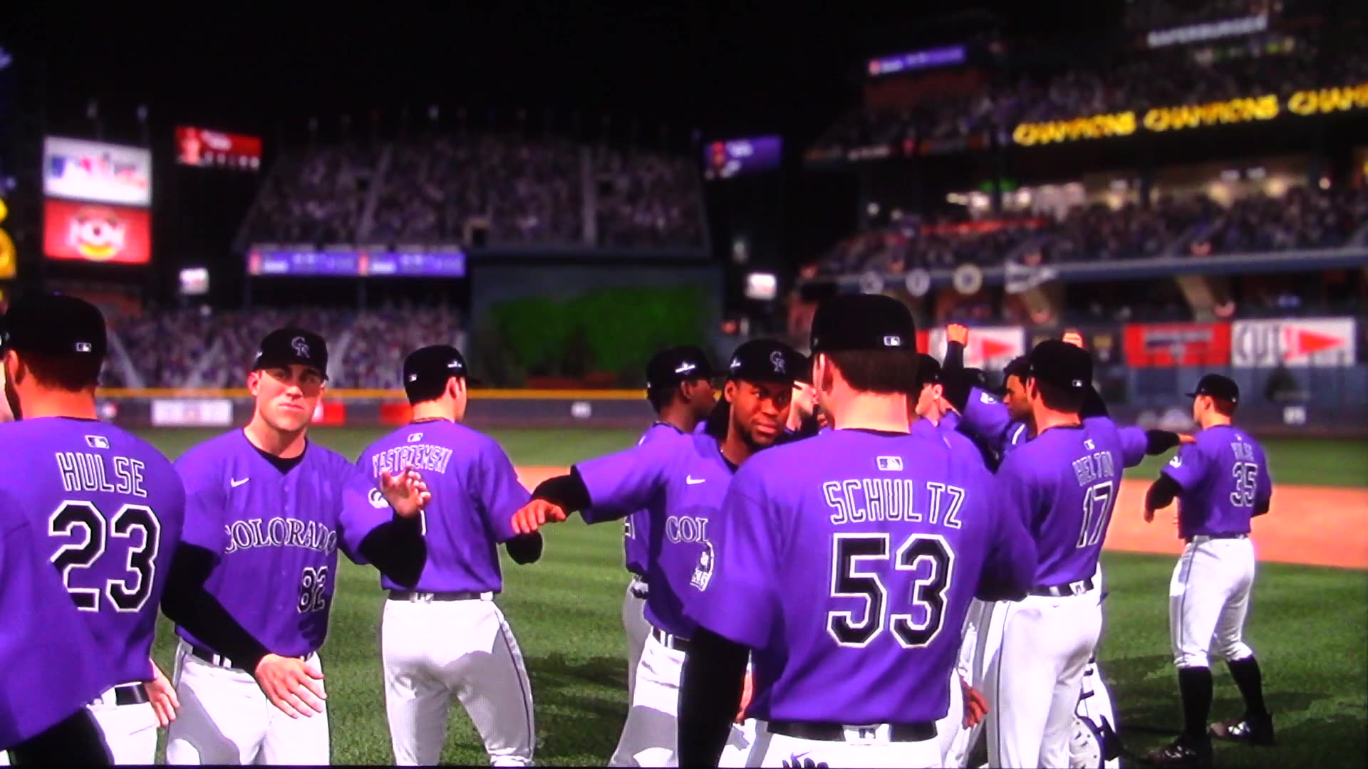 MLB The Show: Colorado Rockies vs Philadelphia Phillies (S9 NLCS Hulse 8 HRs)