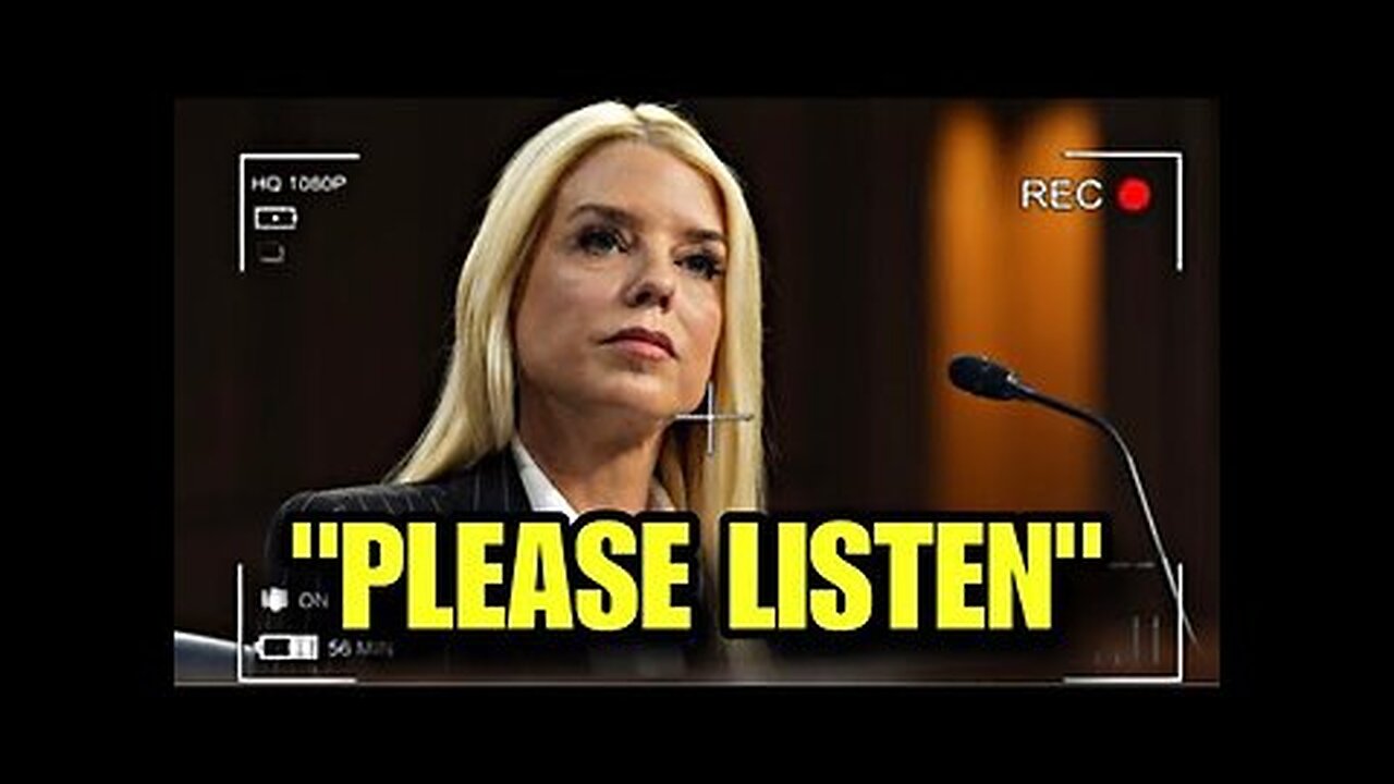 BREAKING- Pam Bondi PUNCHES BACK With Huge Update about her Future in ... BREAKING- Pam Bondi PUNCHES BACK With Huge Update about her Future in ...