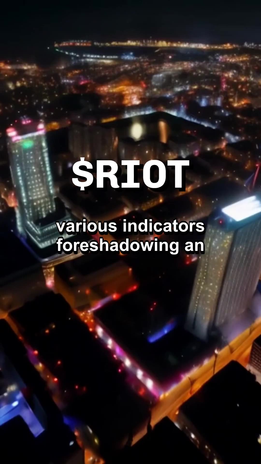 what's up with Riot Platforms $RIOT? #stocks #crypto #riot