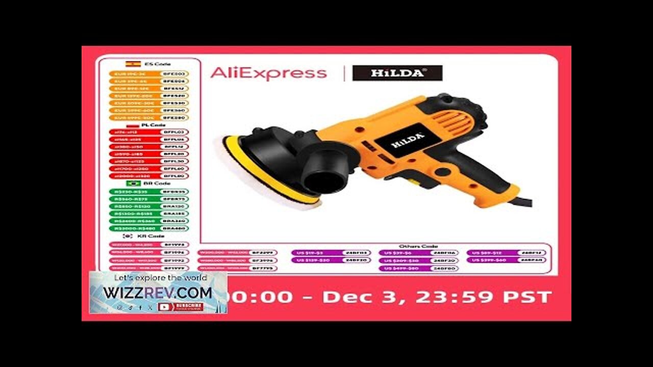 HILDA Electric Car Polisher Machine Auto Polishing Machine Adjustable ...