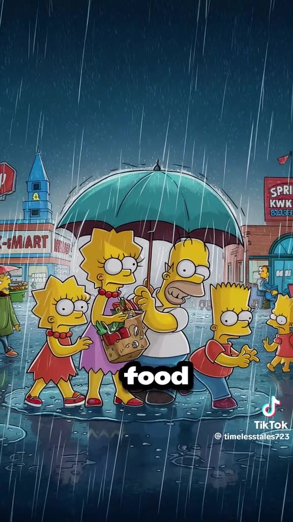 SIMPSONS PREDICT AMERICA WILL FACE A DANGEROUS RAIN CYCLE IN 2025