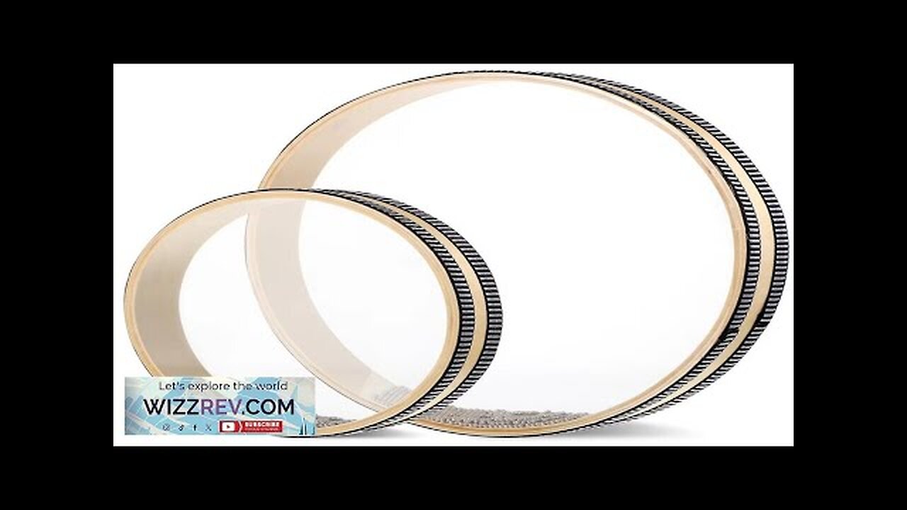 Double-sided Wave Drum Ocean Drum Hand Drum Wooden Sea Sound Hand ...