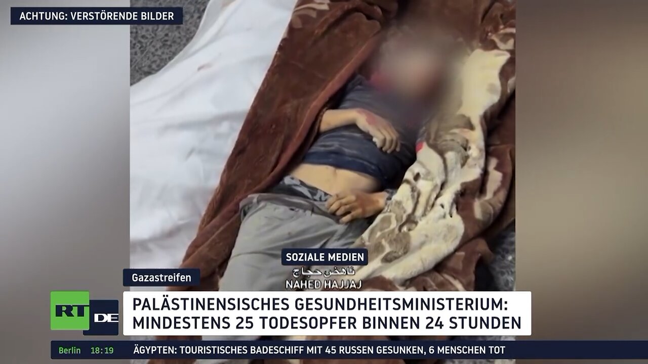 Eskalation in Nahost: Mindestens 25 Tote durch israelische Angriffe