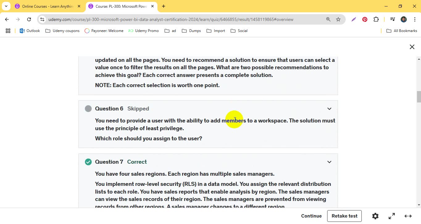PL-300: Microsoft Power BI Practice Test - 2025