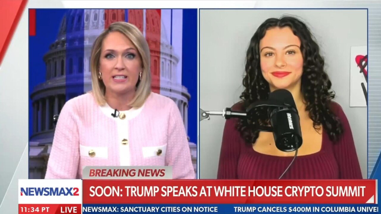 RANDI HIPPER SCHOOLS NEWS ANCHOR ON BITCOIN ON NATIONAL TV