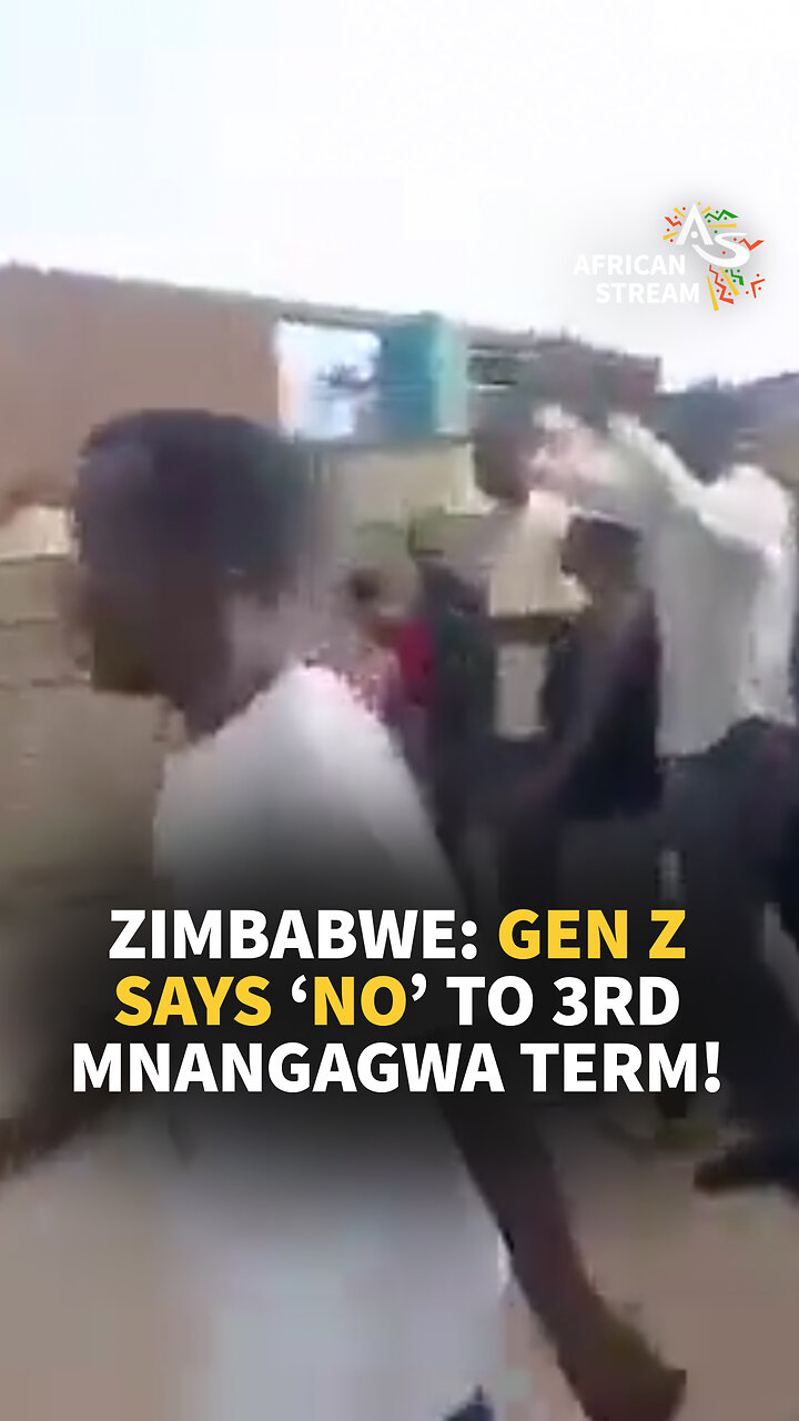 ZIMBABWE: GEN Z SAYS ‘NO’ TO 3RD MNANGAGWA TERM!