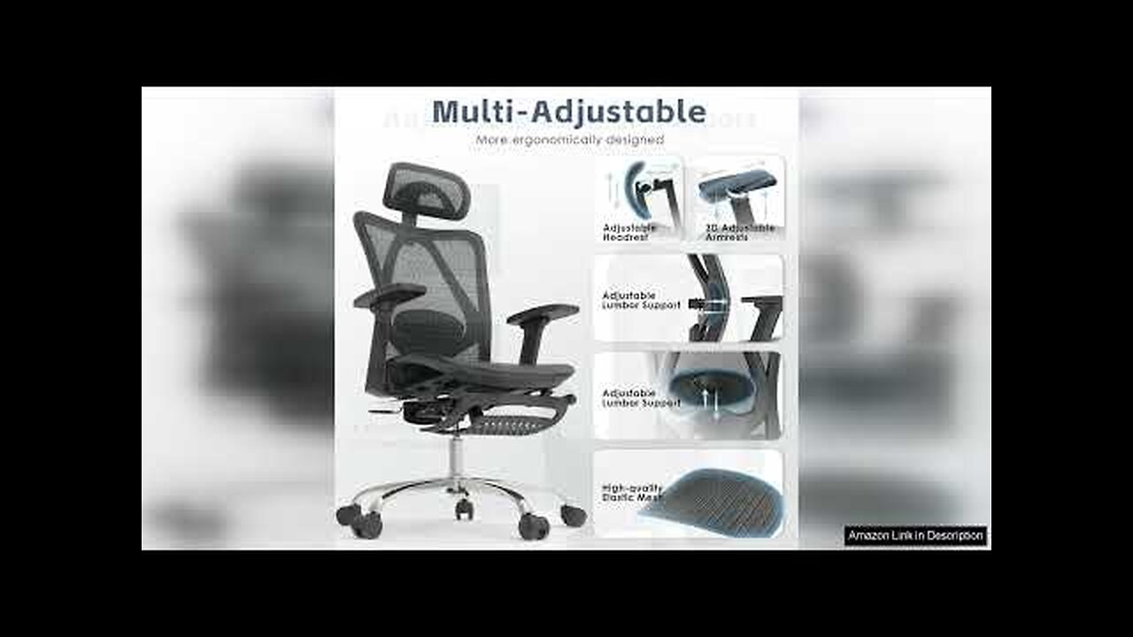 Ergonomic Office Chair, SGS Certified Gas Cylinder, Office Chair with ...