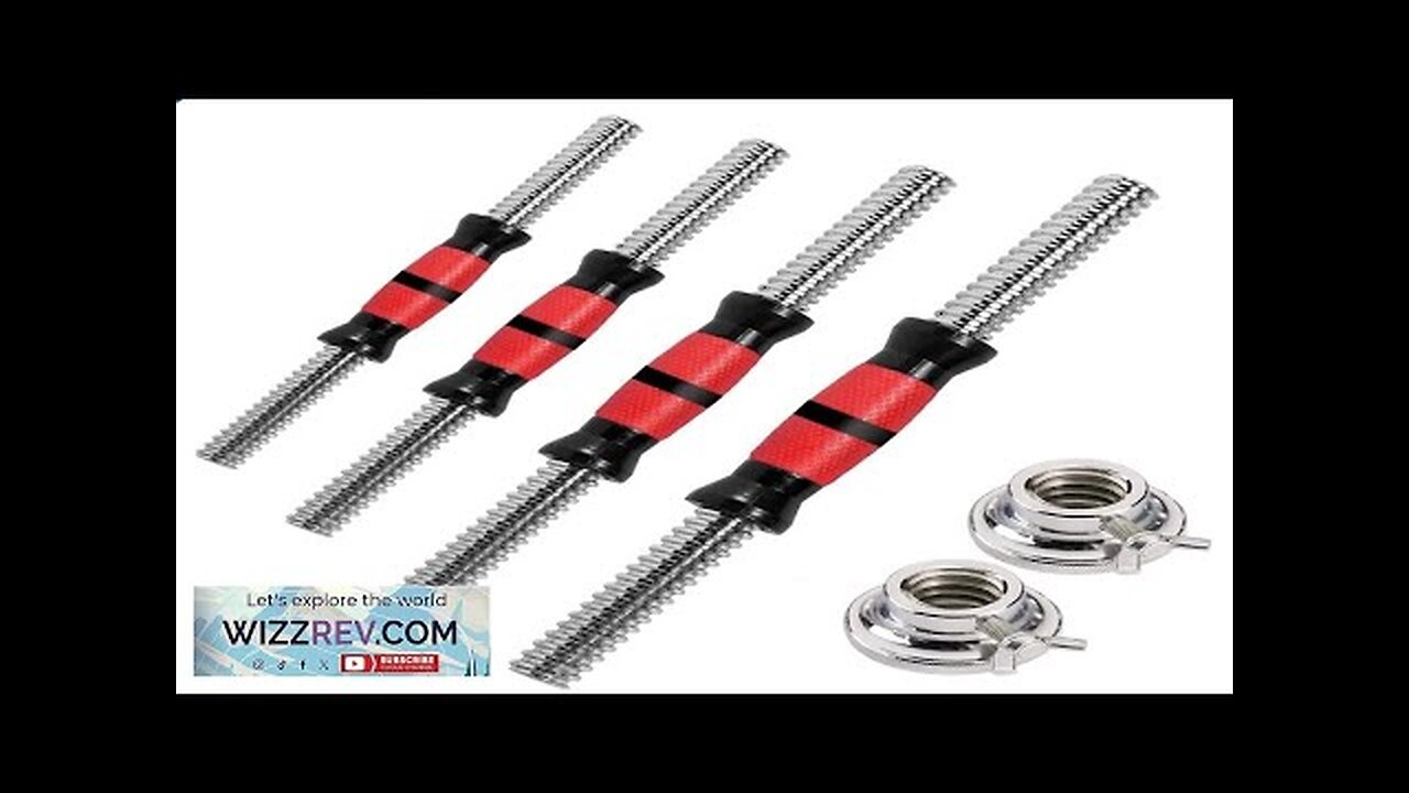 30/35/40/45cm Length Fitness Dumbbell Bars With Clamps Standard ...