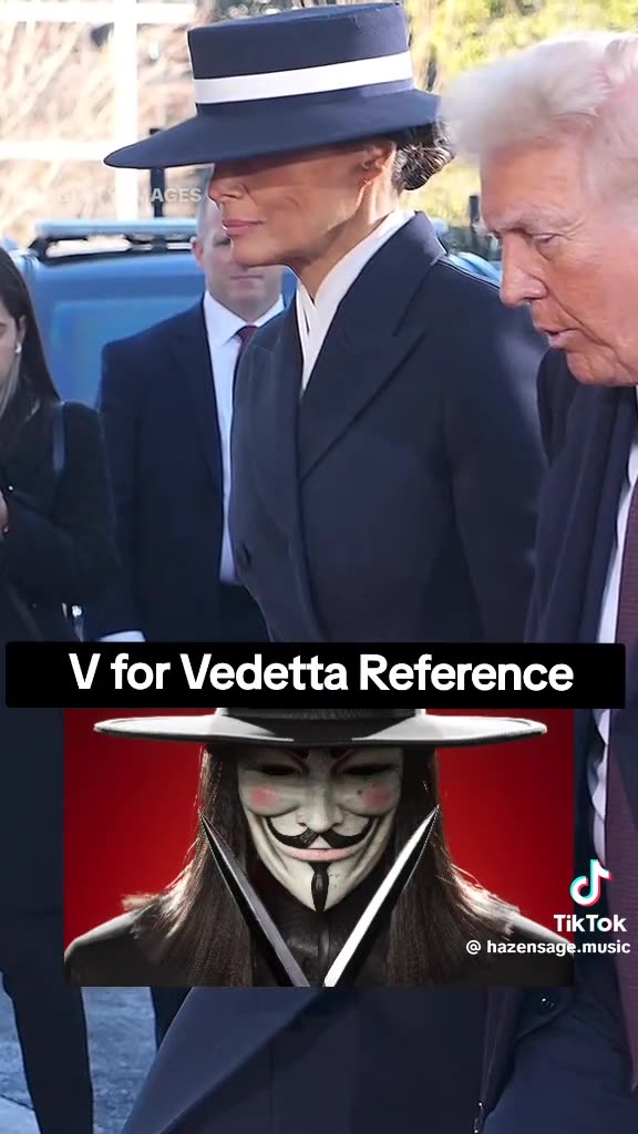 Melania "V" for Vendetta