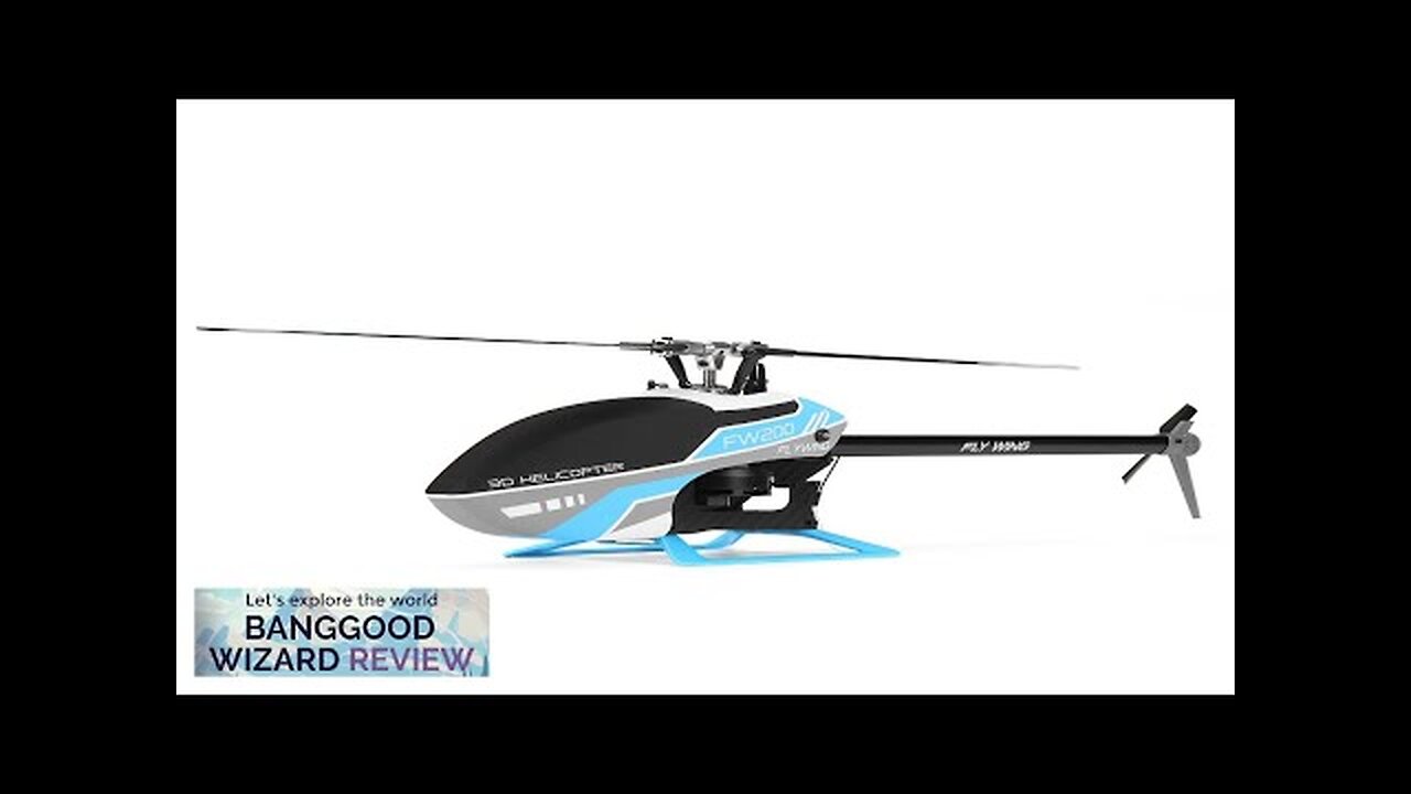FLY WING FW200 6CH 3D Acrobatics GPS Altitude Hold One-key Return APP ...