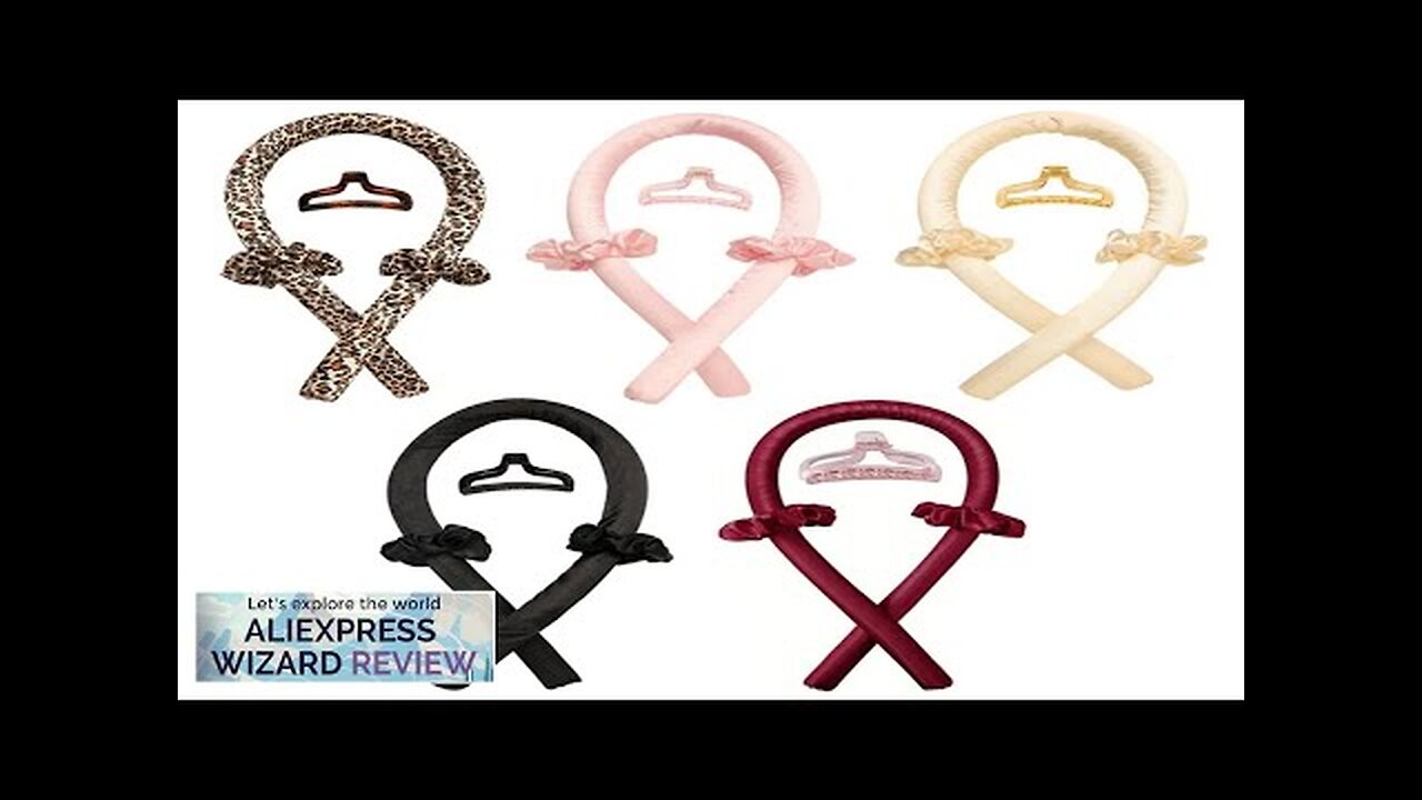 Woman Heatless Curling Rod Heatless Hair Curls Headband Make Hair Soft ...