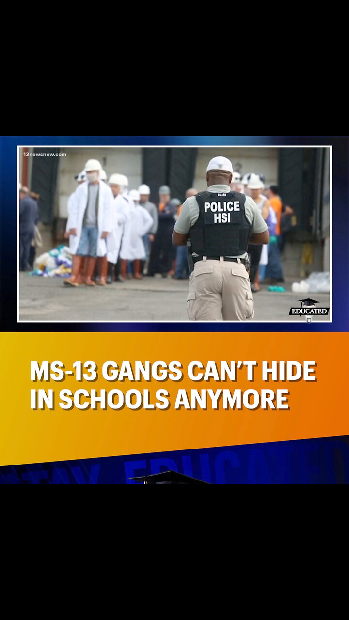 🚌MS-13 Gangs Can’t Hide In Schools Anymore