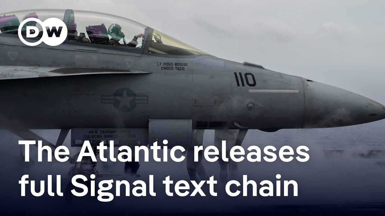 The Atlantic publishes entire chat on Yemen attack | DW News