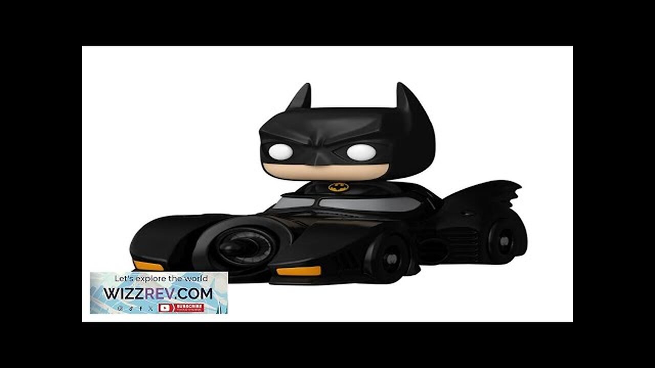 Batman: 85th Anniversary: Deluxe Pop! Ride Vinyl Figure: Batman With ...
