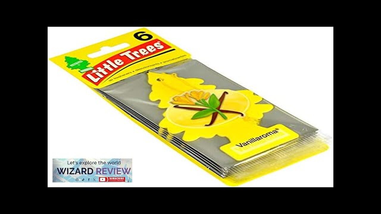Little Trees Car Air Freshener Hanging Paper Tree for Home or Review