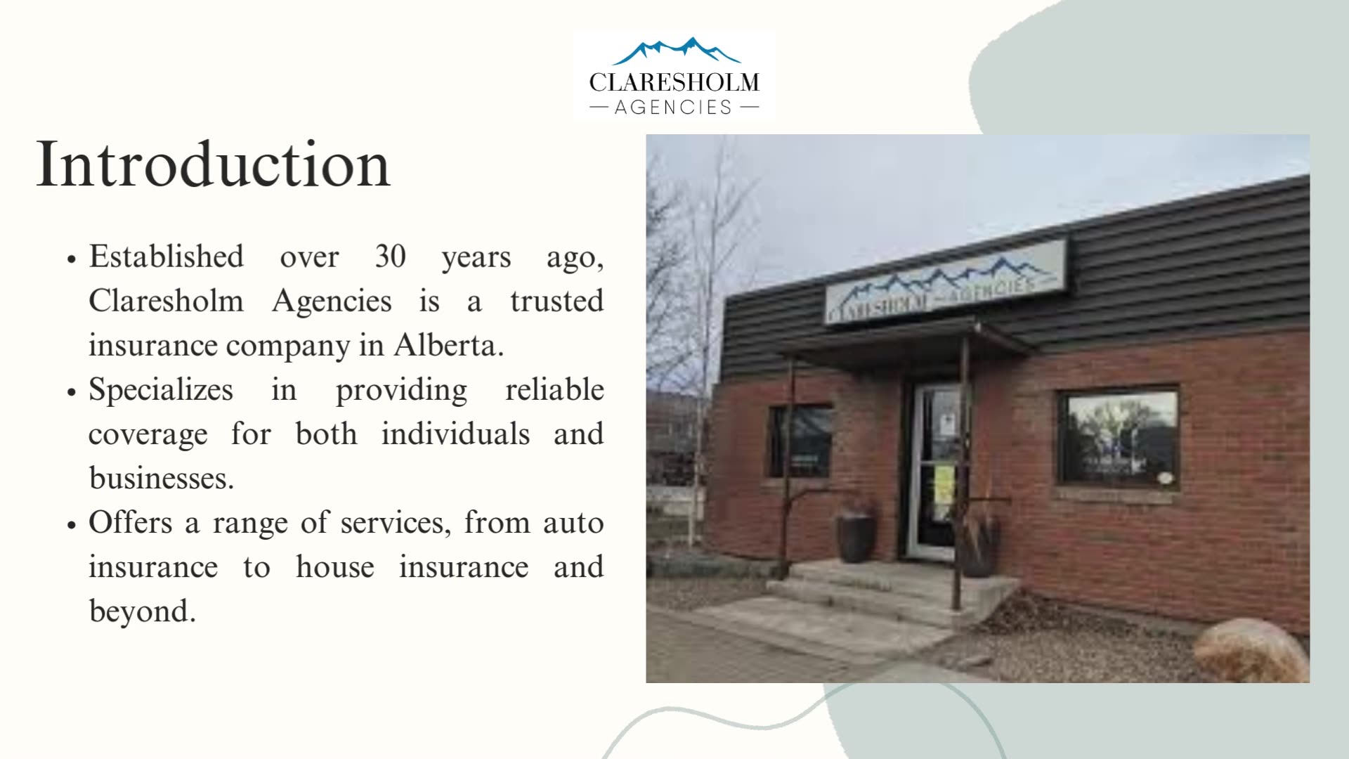 Get Affordable Home & Auto Insurance Quotes in Alberta - Claresholm ...