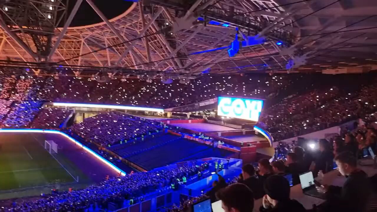 West Ham United _The Irons_ incredible atmosphere on London Stadium