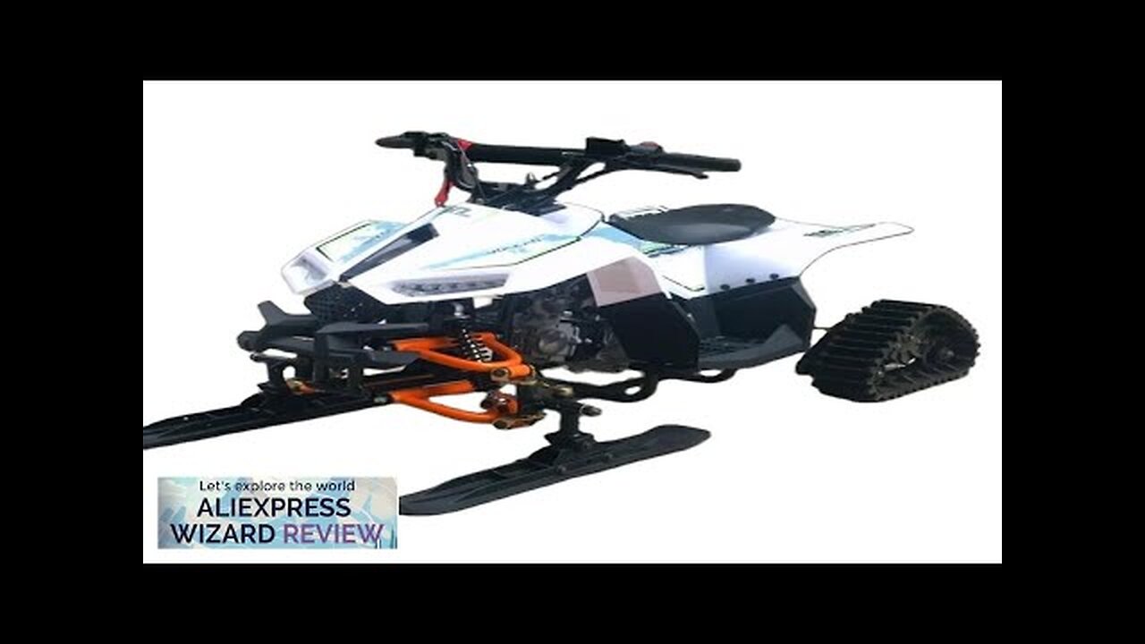 125cc ATV Snowmobile Tracked Sled Cross Country Ski Vehicle Gasoline ...