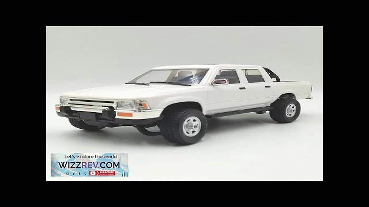 WPL D64 D64-1 1/16 2.4G 4WD RC Car Pickup Truck Crawler Vehicle Review