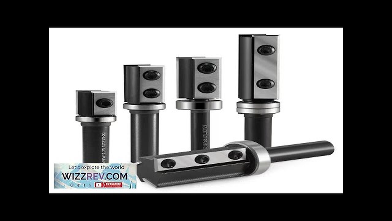 Flush Trim Router Bits 8mm 12mm 1/2" Insert Solid Carbide Flush Trim Review