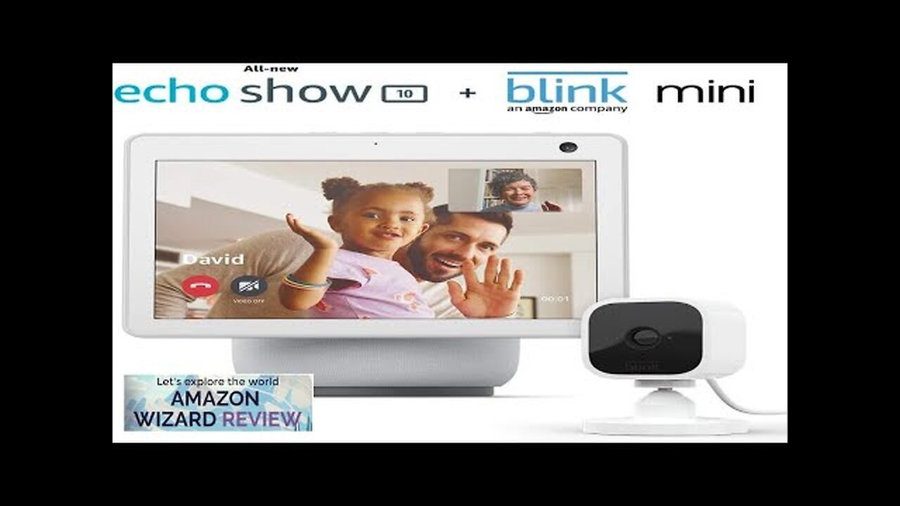 Echo Show 10 (3rd Gen) Glacier White with Blink Mini Indoor Review