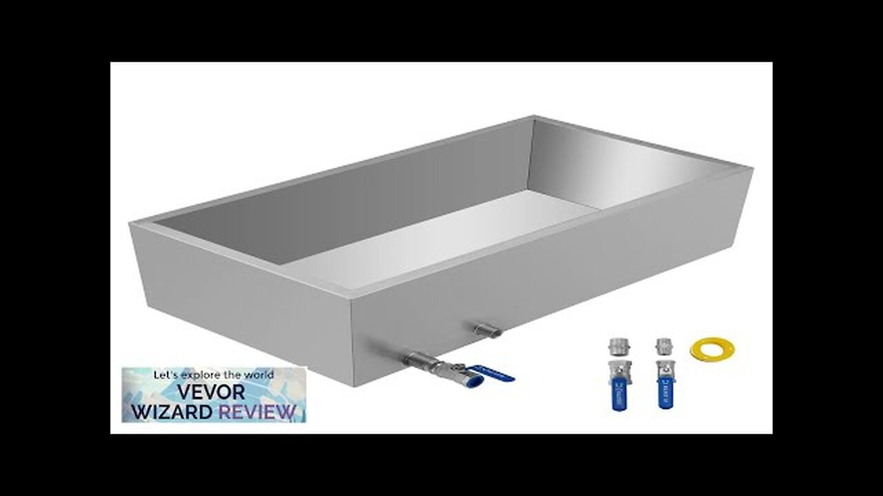 VEVOR Maple Syrup Evaporator Pan 30x16x9.5 Inch Stainless Steel Maple ...