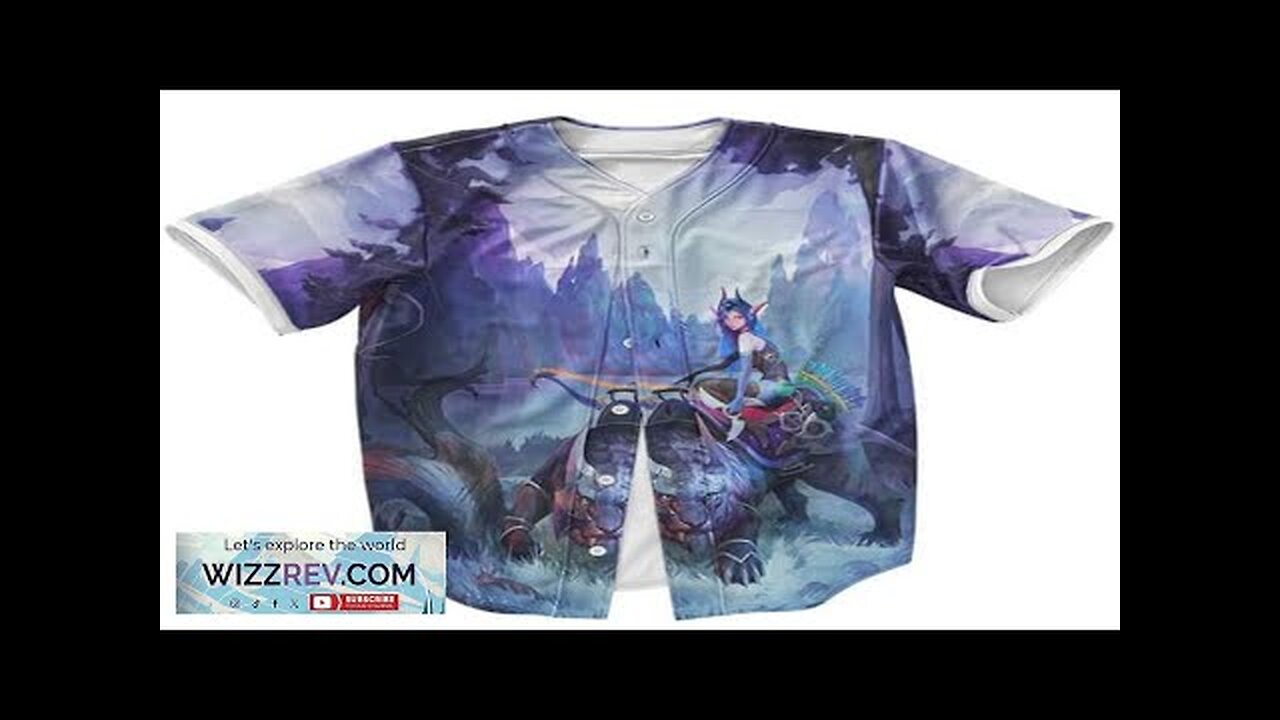 Dota 2 Beautiful Luna The Moon Rider Baseball Uniform Review