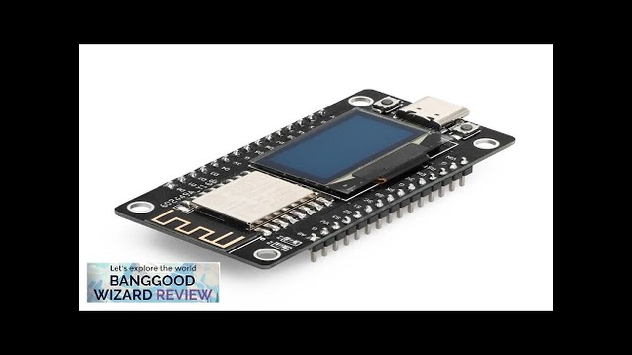 NodeMCU ESP8266 Development Board with 0.96inch OLED Display CH340 ESP-12F WiFi Module Review