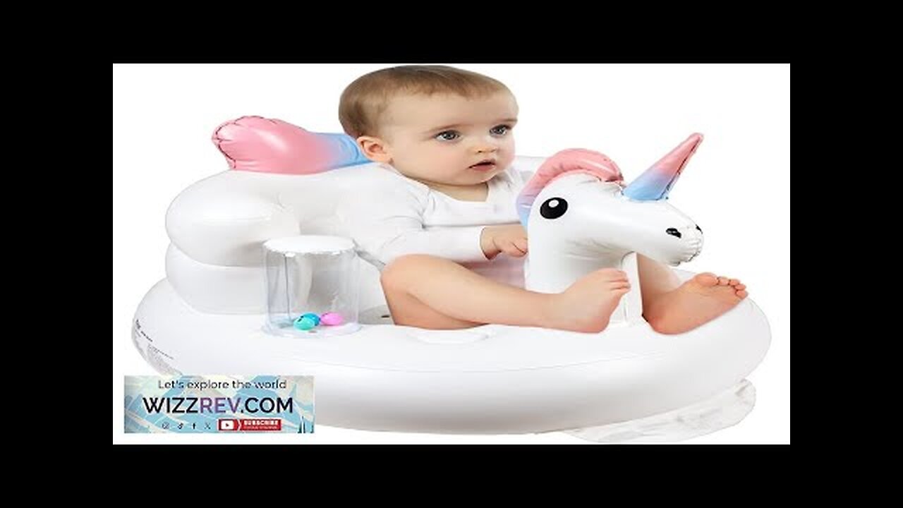 Inflatable Baby Seat for Babies 3-36 Months Built in Air Pump Baby Review