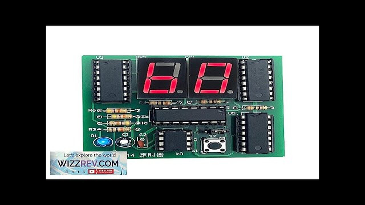 5V DIY Kits Two Bit Timer Board 2 Bit Counter DIY Electronic Review