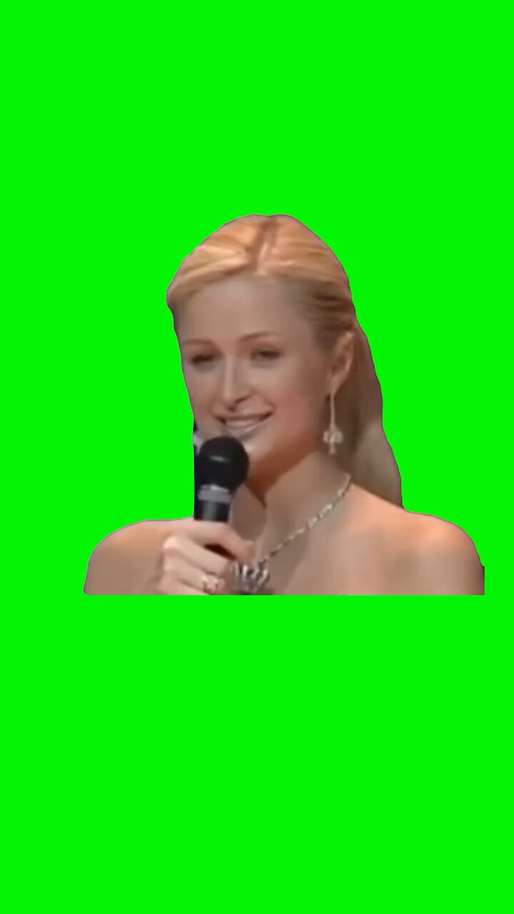 “Everyone Is a Princess” Paris Hilton | Green Screen