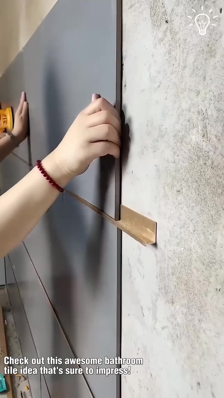 Awesome bathroom tile idea that's sure to impress!