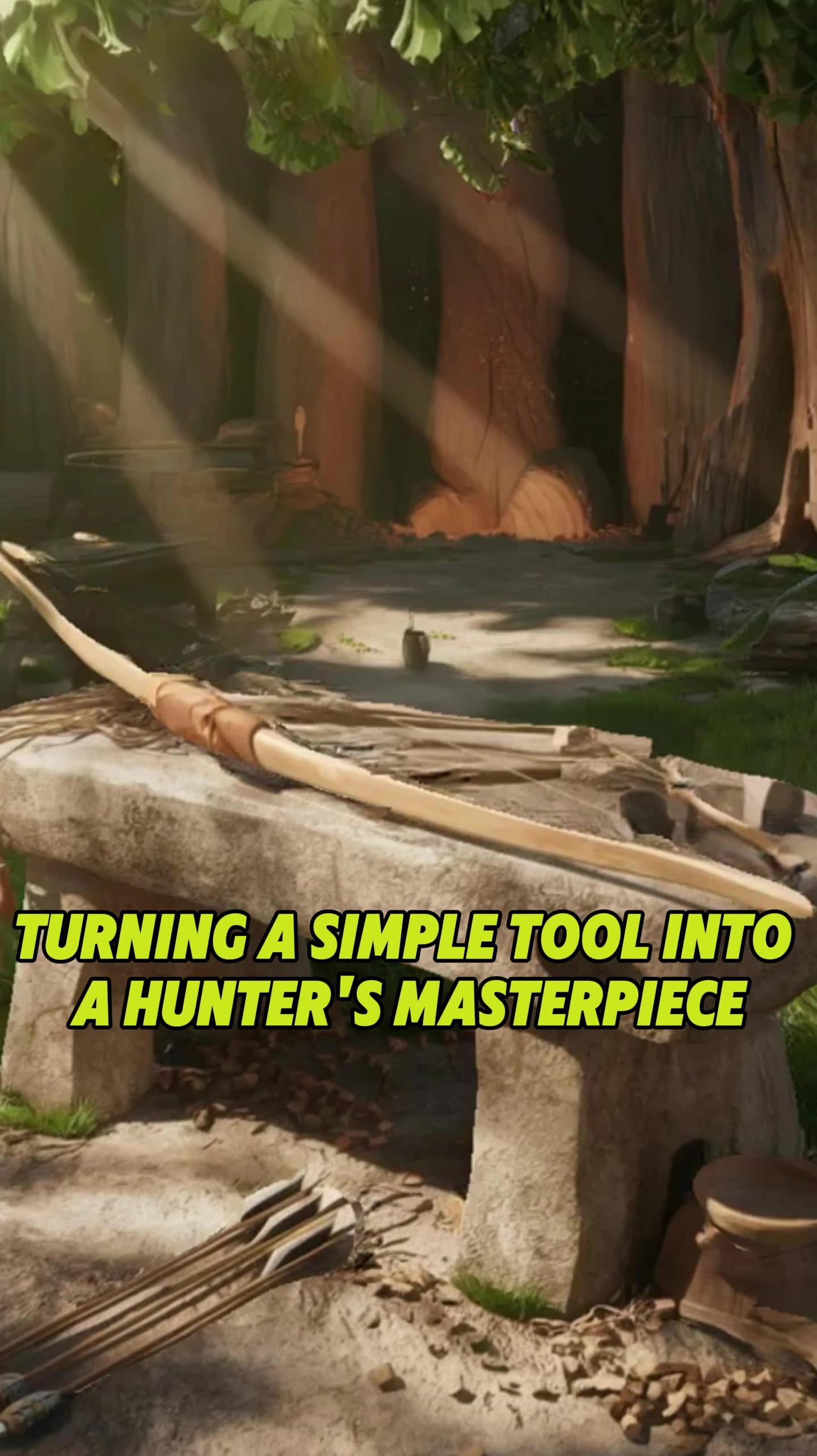 Do You Know How Bows And Arrows Were Made? #history #discovery #facts # ...