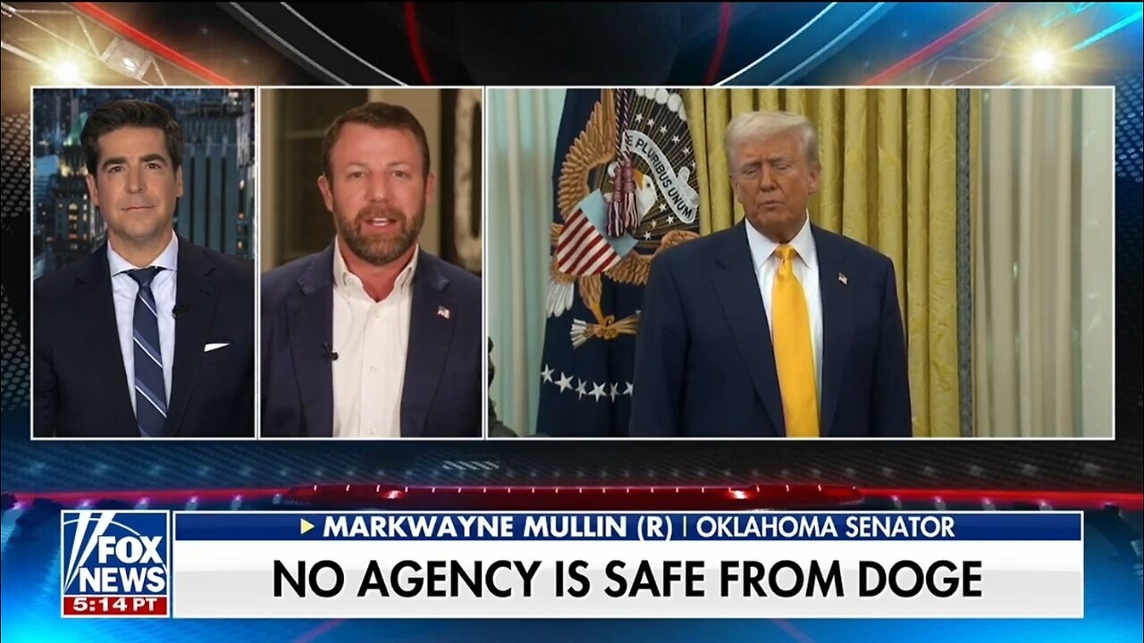 Sen Markwayne Mullin: Americans Faith In Govt Is Low