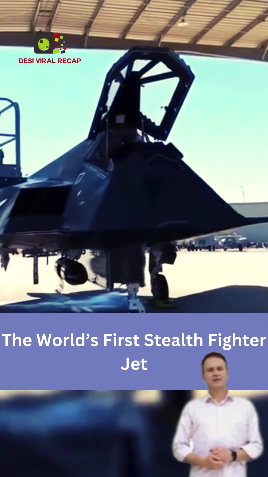 The World’s First Stealth Fighter Jet 😮😆