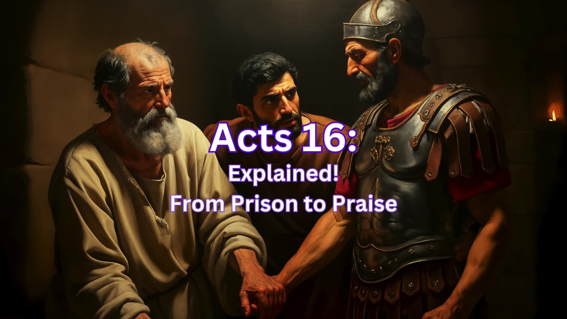 From Prison to Praise: Acts 16 Explained! #bible #biblestudy #jesus # ...