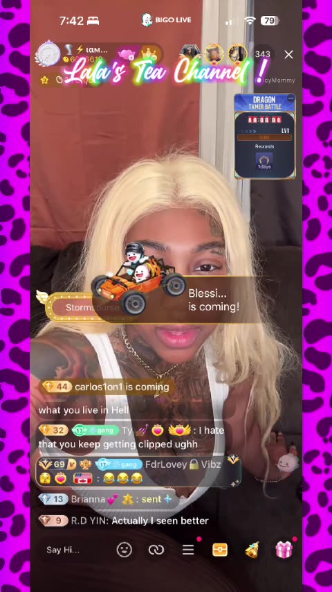 - STORM ; CRASHING TF OUT
