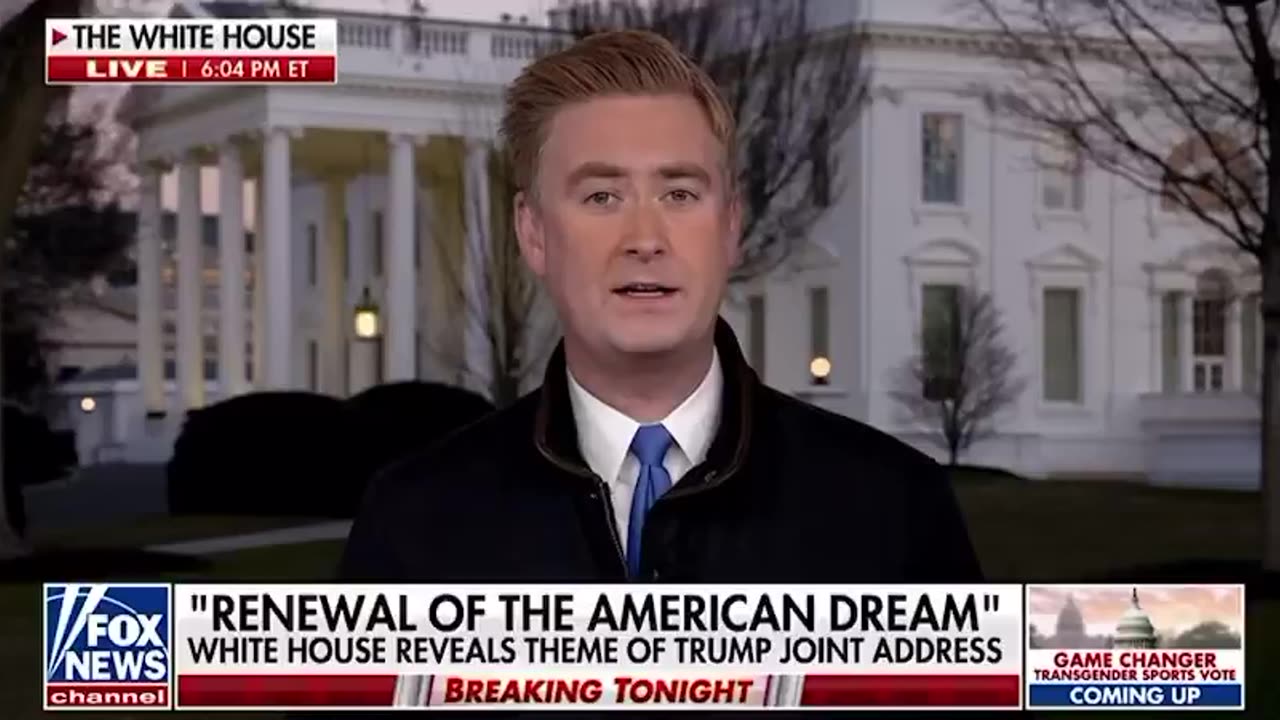 Peter Doocy: “New details tonight about the address President Trump"