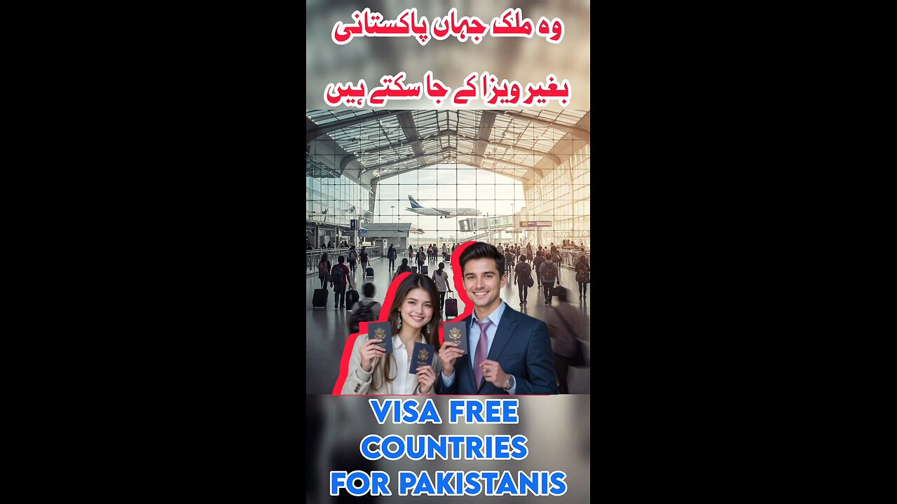 Visa Free Countries For Pakistanis 🇵🇰