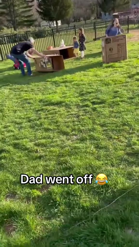 Dad Pulls Off Insane Obstacle Course Maneuver – Epic or Fail?