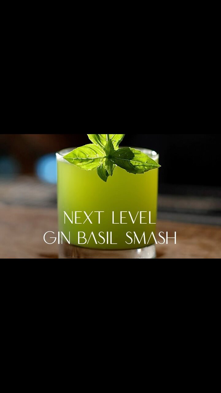 COCKTAIL NEXT LEVEL GIN BASIL SMASH