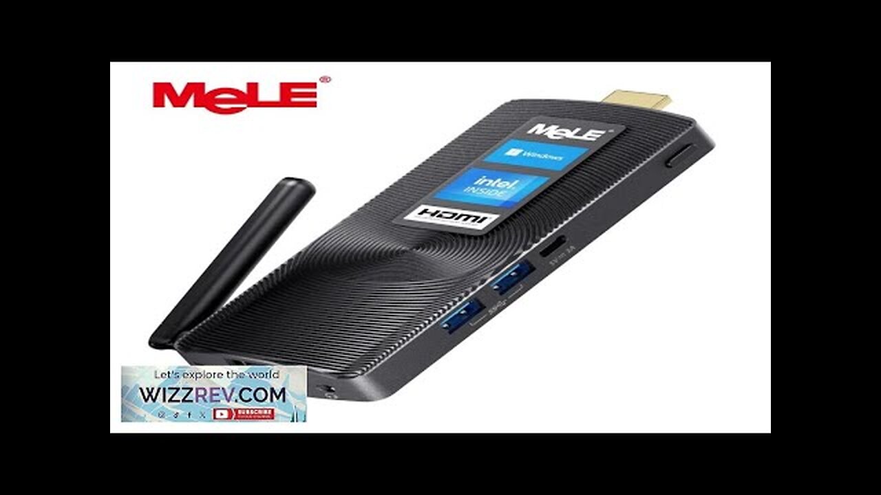 MeLE Barebone Mini PC Stick Fanless Windows 11 Intel N100 J4125 ...