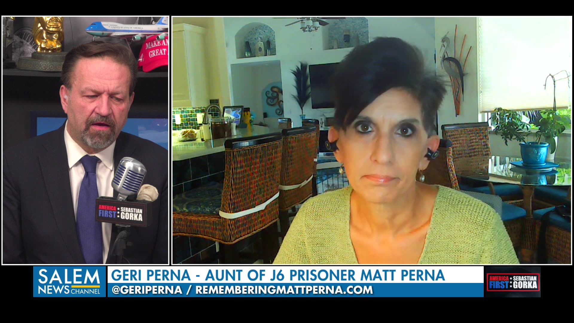 J6: It's not about blanket pardons. Geri Perna with Sebastian Gorka on ...