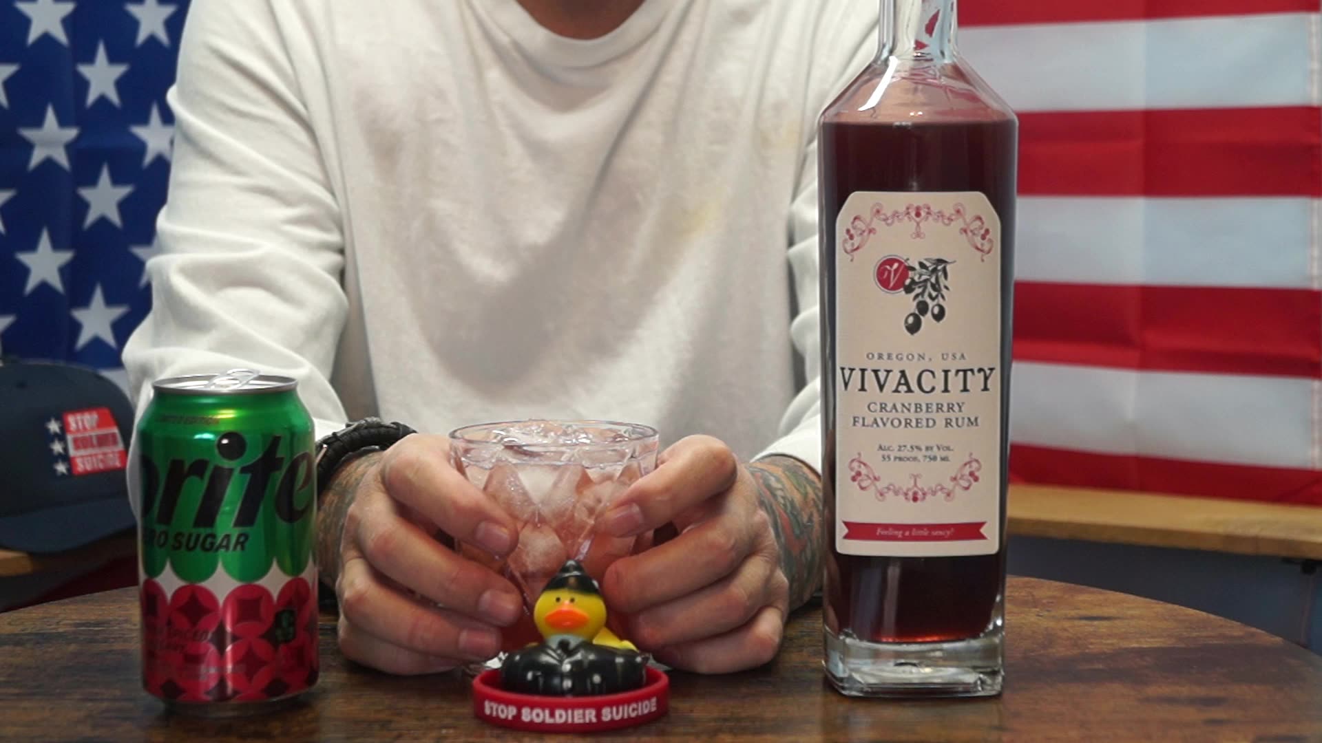 James Ostrander - Vivacity Cranberry Rum & Sprite Zero Sugar Winter ...